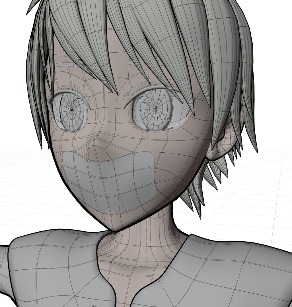 3D anime character - TurboSquid 1589512