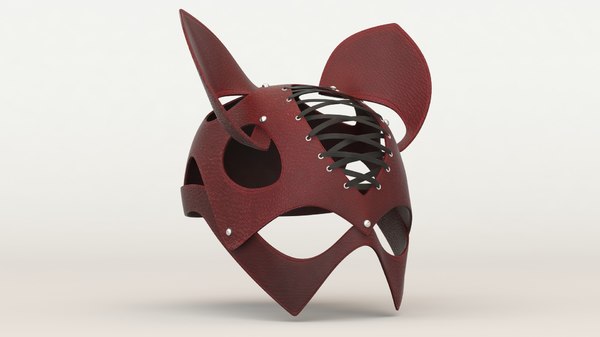 3D cat mask 02 model - TurboSquid 1589577