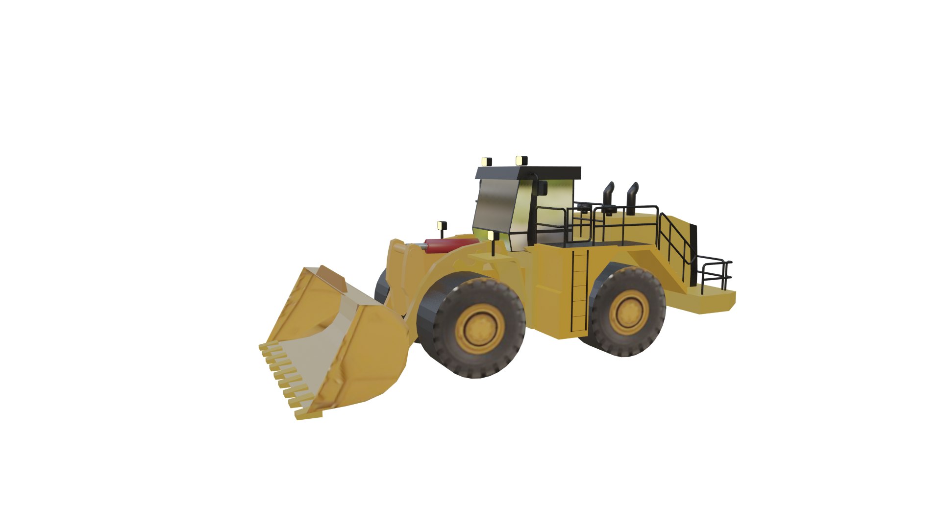 Heavy loader 3D model - TurboSquid 1589677