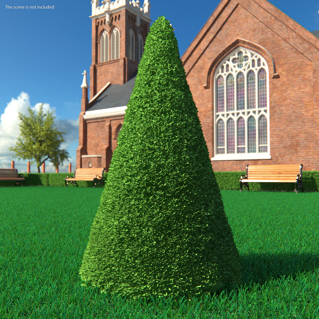 Topiary garden sculptures 3D model - TurboSquid 1589710