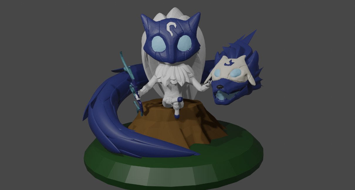 League legends kindred 3D model - TurboSquid 1589941