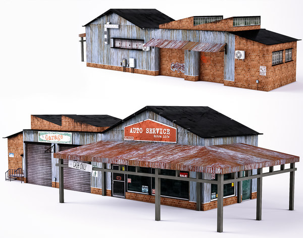 Mechanic Shop 3D Models for Download | TurboSquid