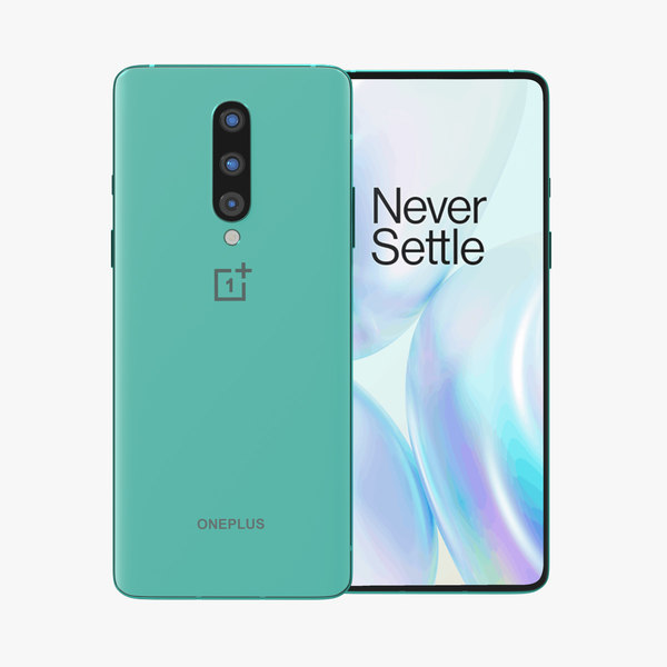 Oneplus 8 glacial green 3D - TurboSquid 1590104