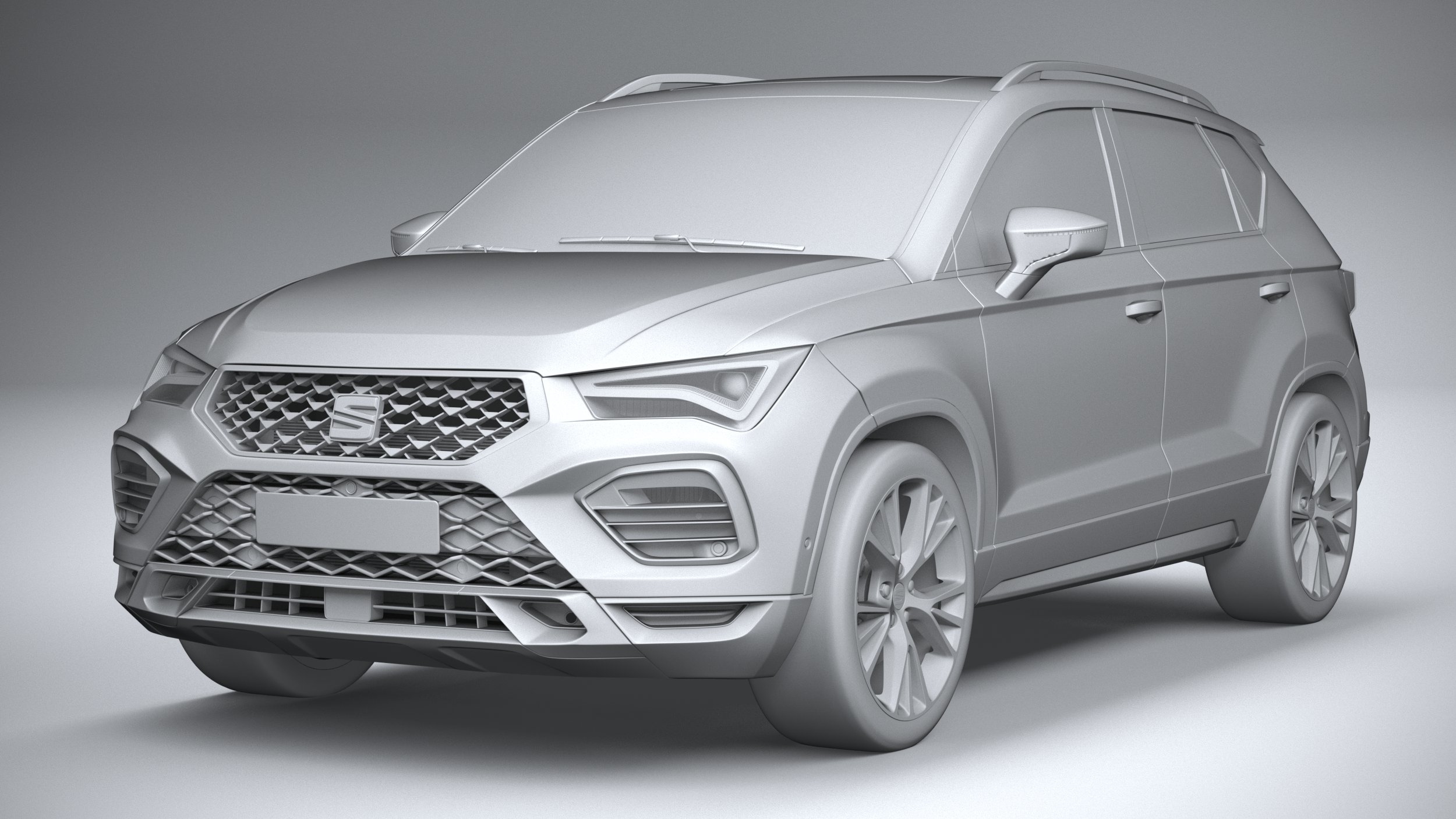 3D seat ateca 2020 model - TurboSquid 1590014