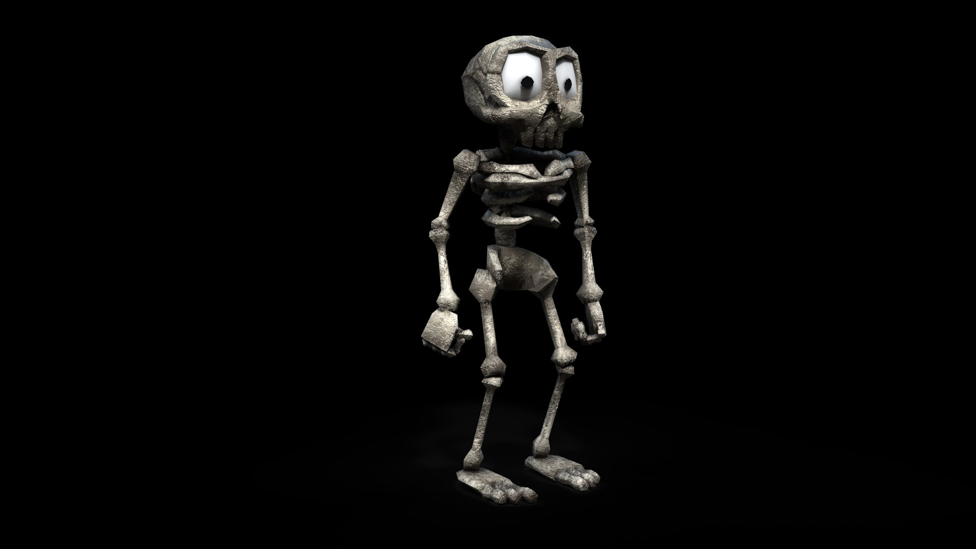 3D Skeleton Game Character RIGGED model3Dモデル - TurboSquid 1590030