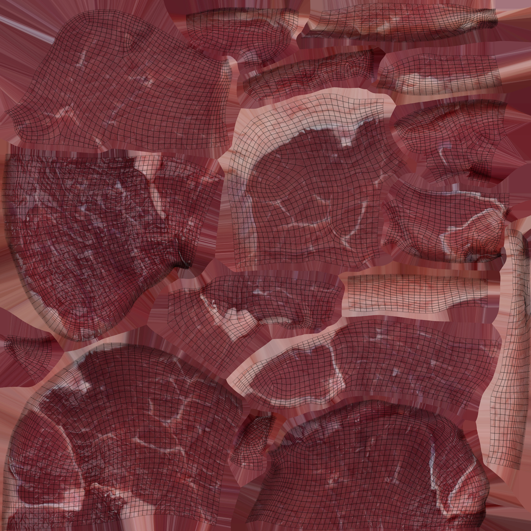 Raw meat pork beef 3D model - TurboSquid 1590046