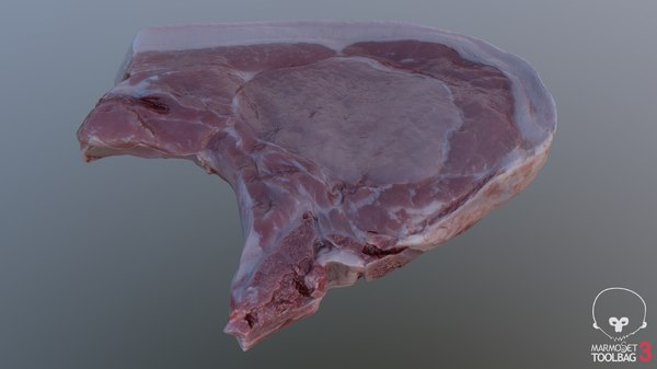 Raw meat pork beef 3D model - TurboSquid 1590046