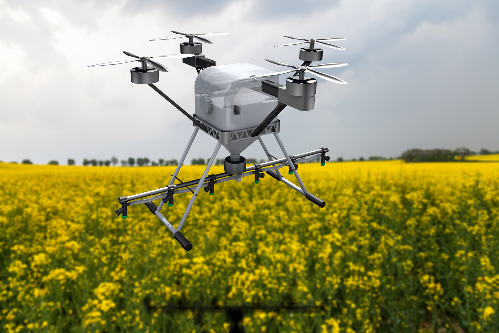 Drone agricultural 3D - TurboSquid 1590129