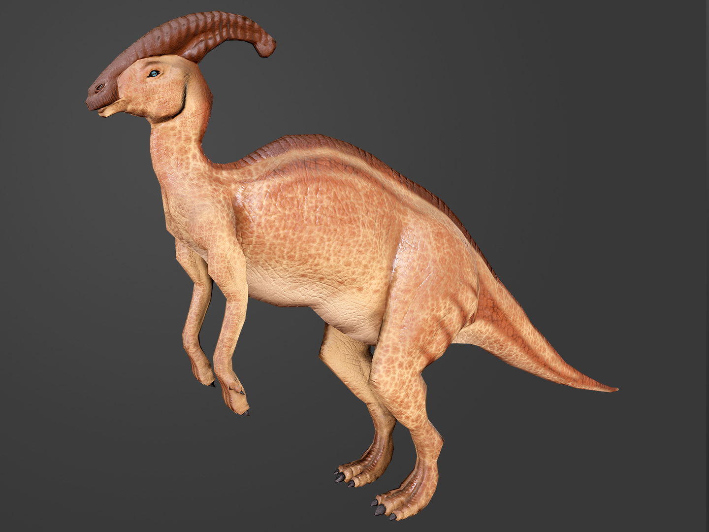 Parasaurolophus Game Ready Model 3D - TurboSquid 1566054