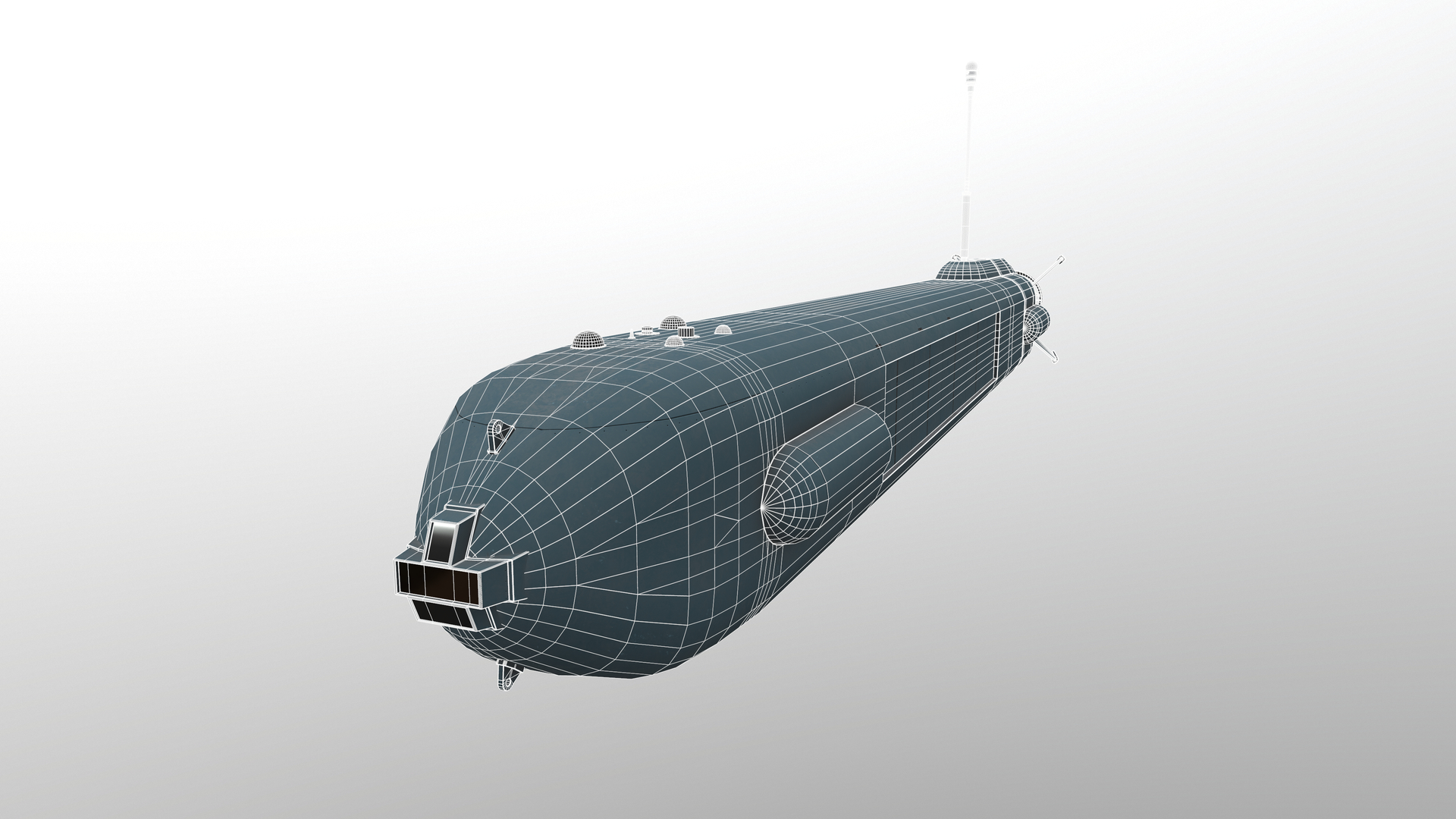3D orca xluuvs submersible model - TurboSquid 1590267