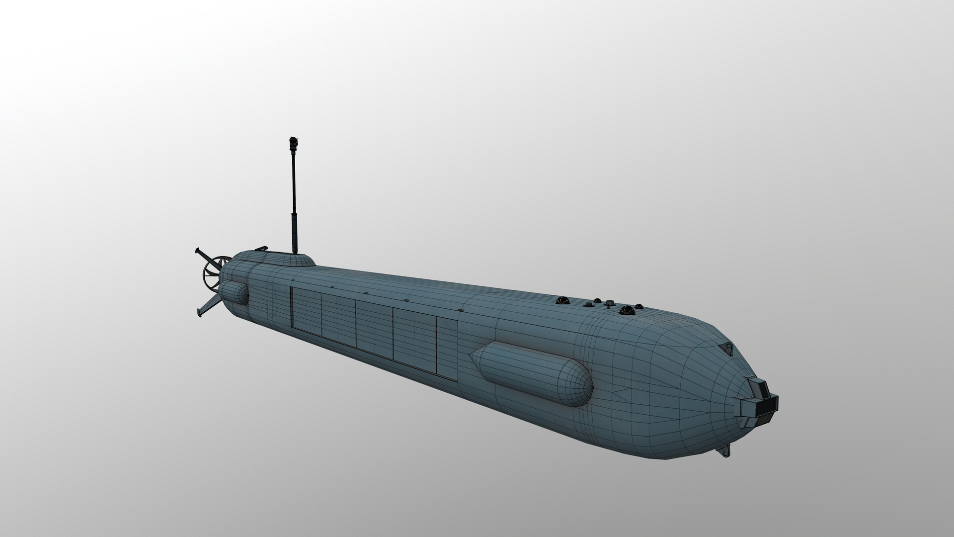 3D orca xluuvs submersible model - TurboSquid 1590267