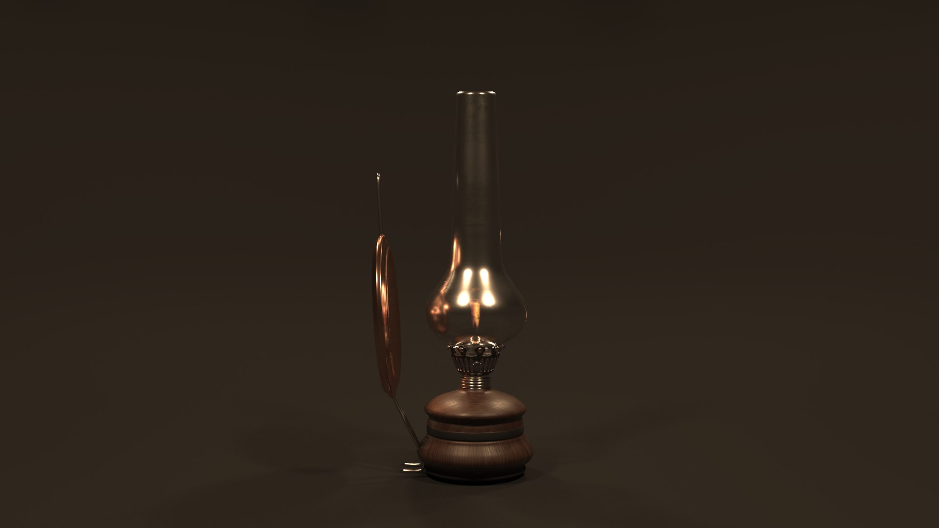 3D old wall lamp - TurboSquid 1590470