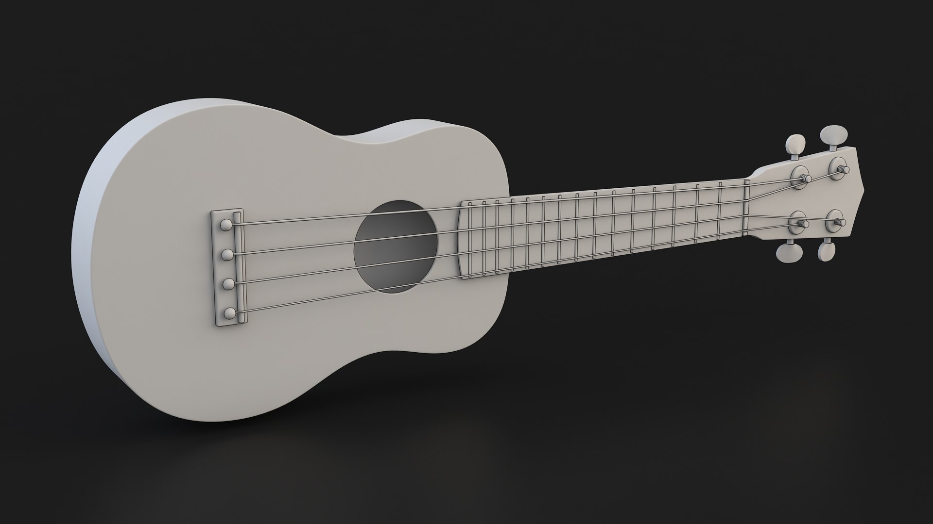 Ukulele 3D model - TurboSquid 1590465