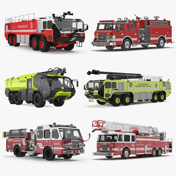 Fire Engine 3D Models for Download | TurboSquid