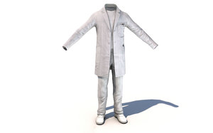 Lab Coat 3D Models for Download | TurboSquid