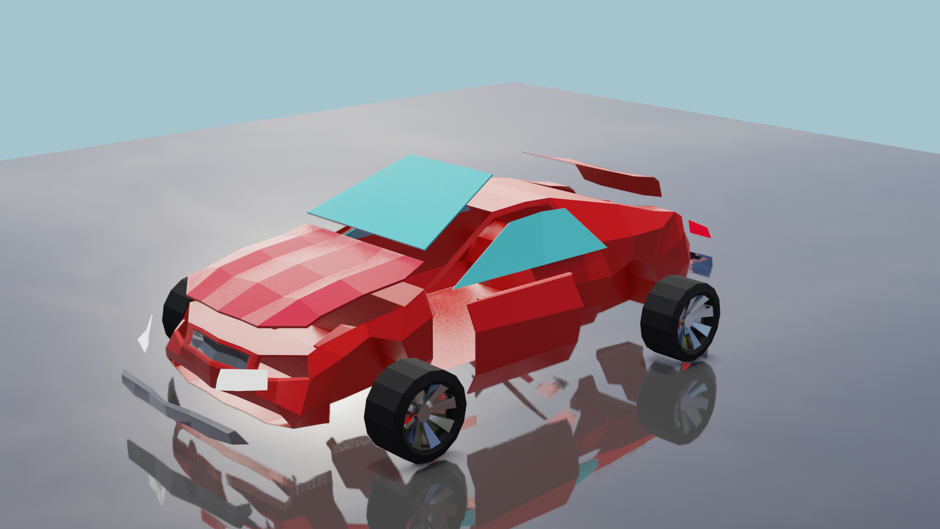 Free modular sedan 3D model - TurboSquid 1590886