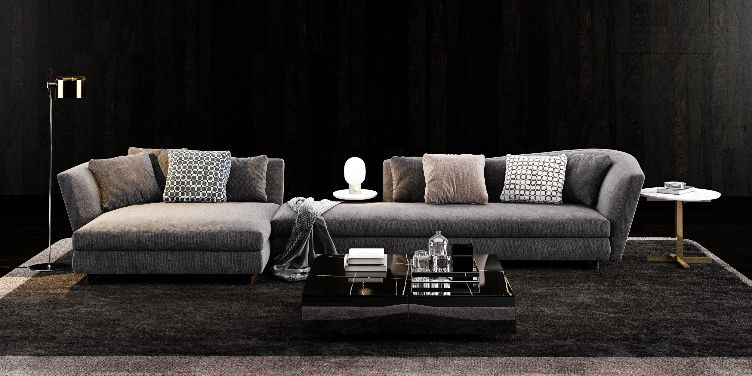 3D minotti seymour sofa 2 - TurboSquid 1590998