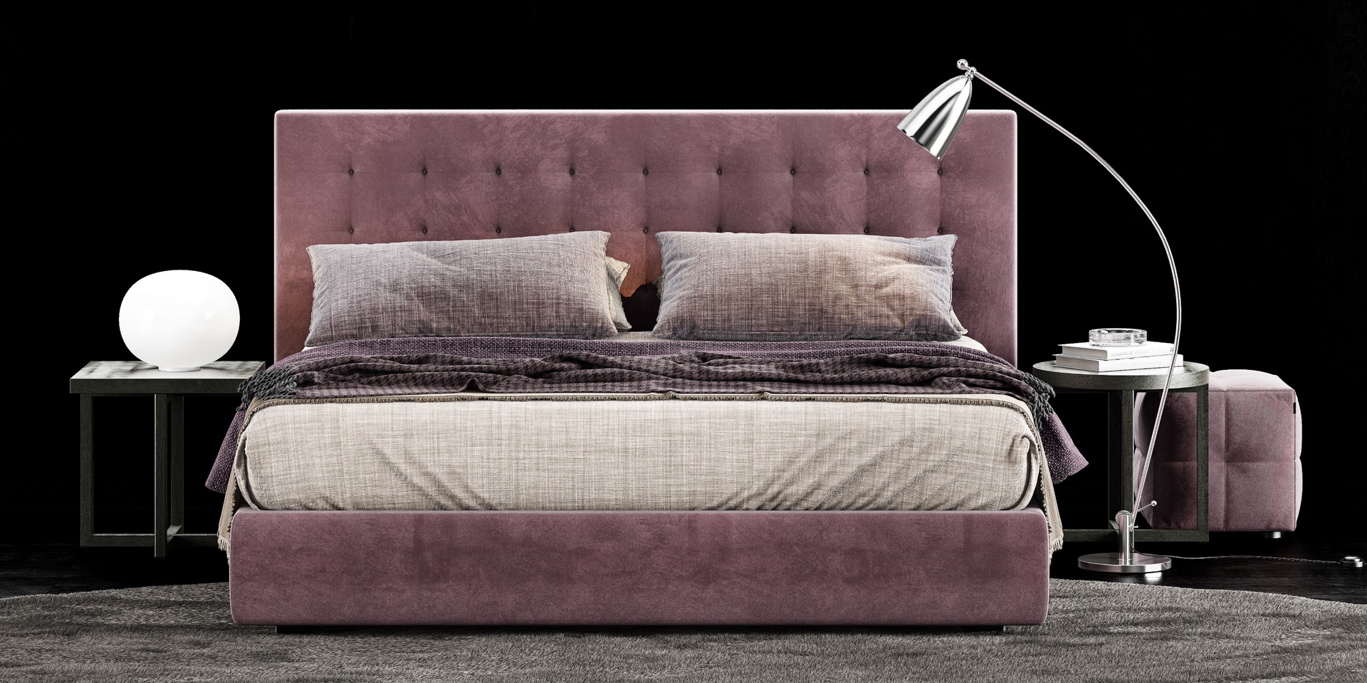 Poliform Arca Bett 3D-Modell - TurboSquid 1591107