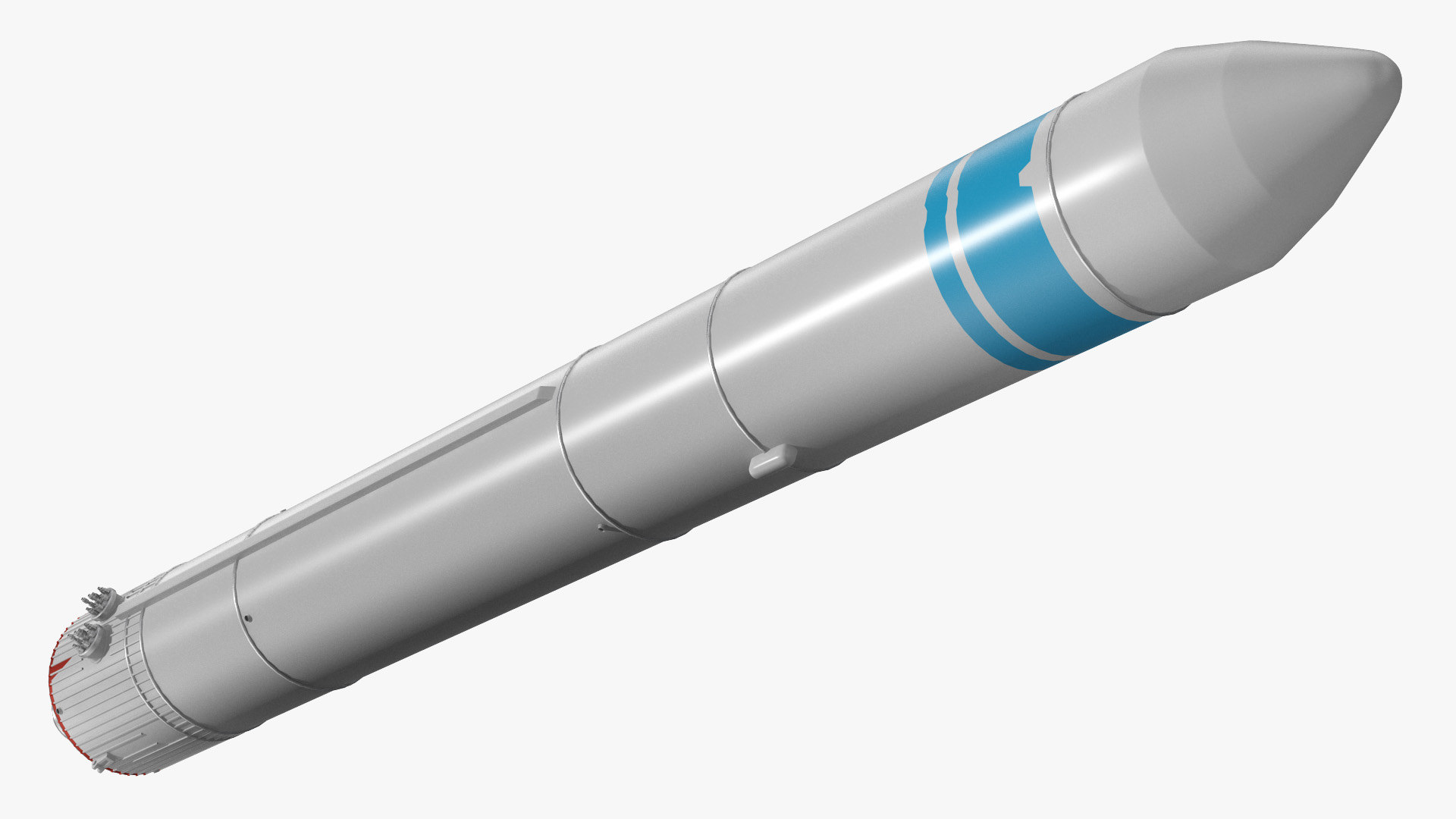 3D model single stage rocket - TurboSquid 1591530