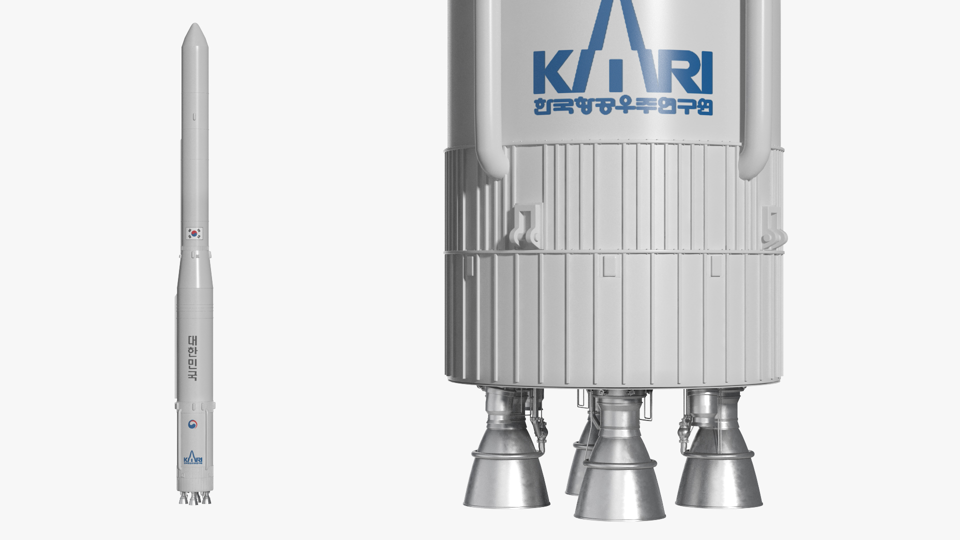 South korean rocket kslv 3D - TurboSquid 1591536