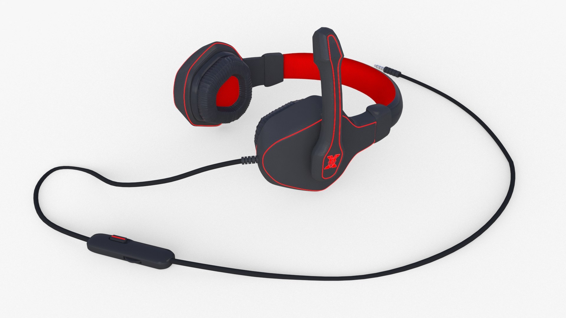 3D gaming headset model - TurboSquid 1591187