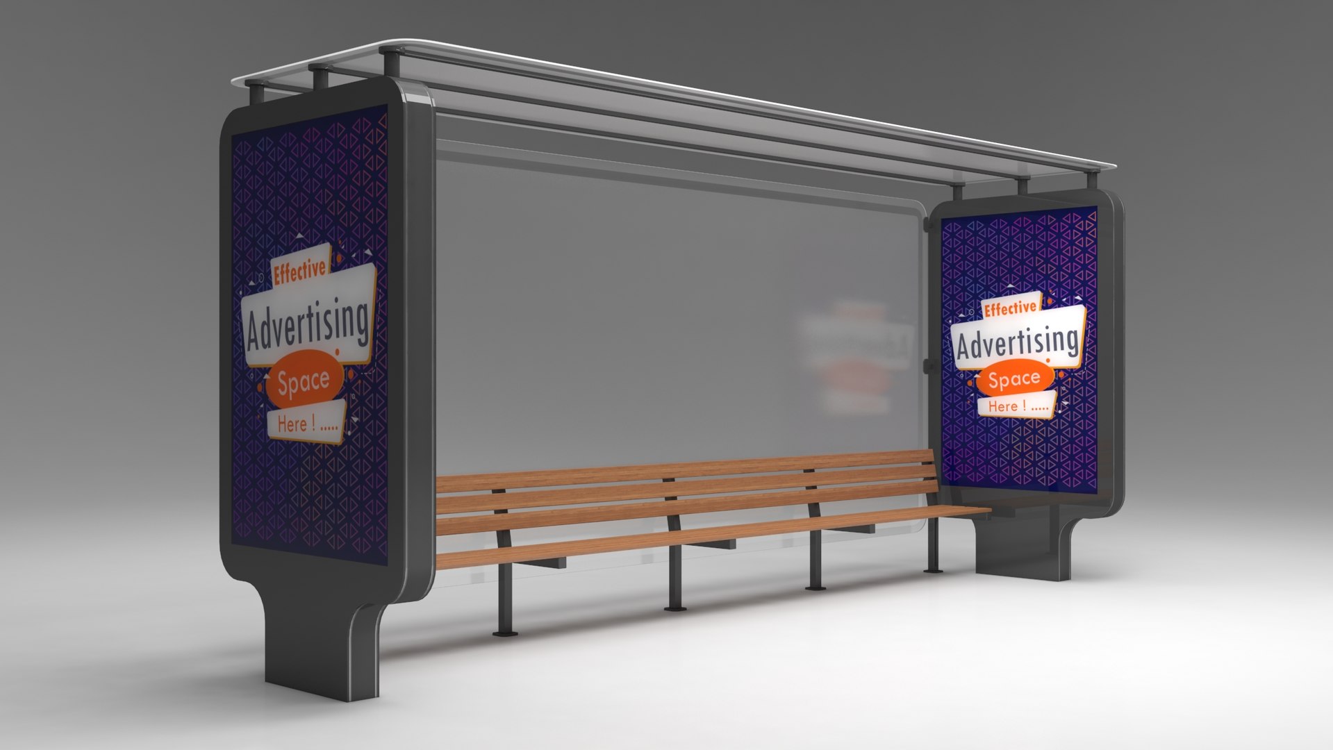 3D bus stop passenger model - TurboSquid 1591341