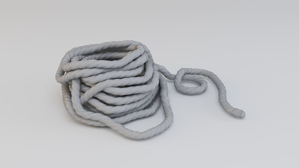 Rope modelling 3D model - TurboSquid 1591428