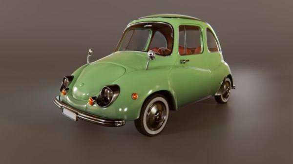 Subaru 360 1958 3D model - TurboSquid 1591649