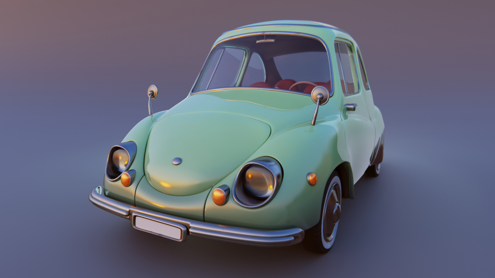 Subaru 360 1958 3D model - TurboSquid 1591649