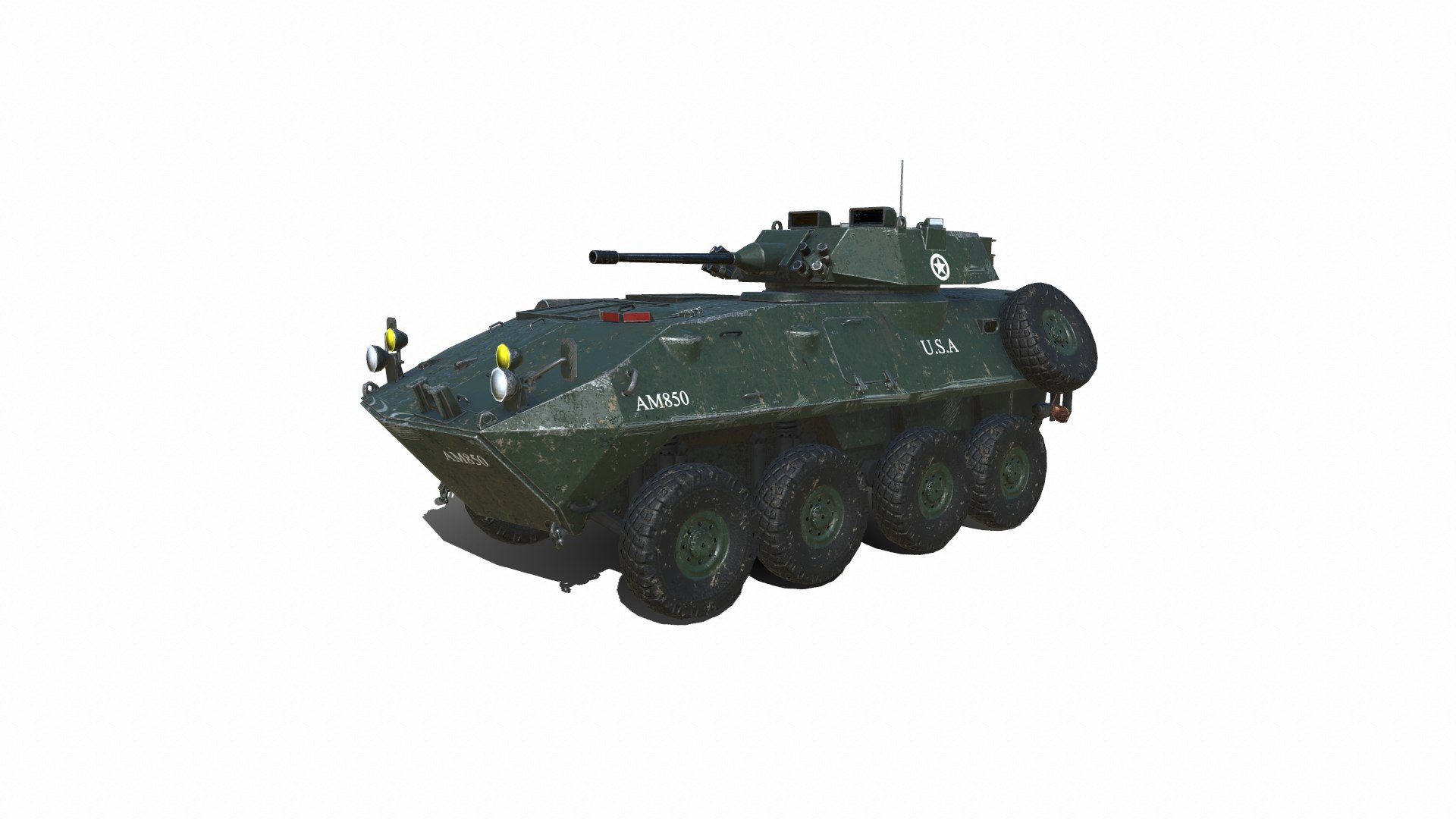 3D model lav light armored vehicle - TurboSquid 1591745