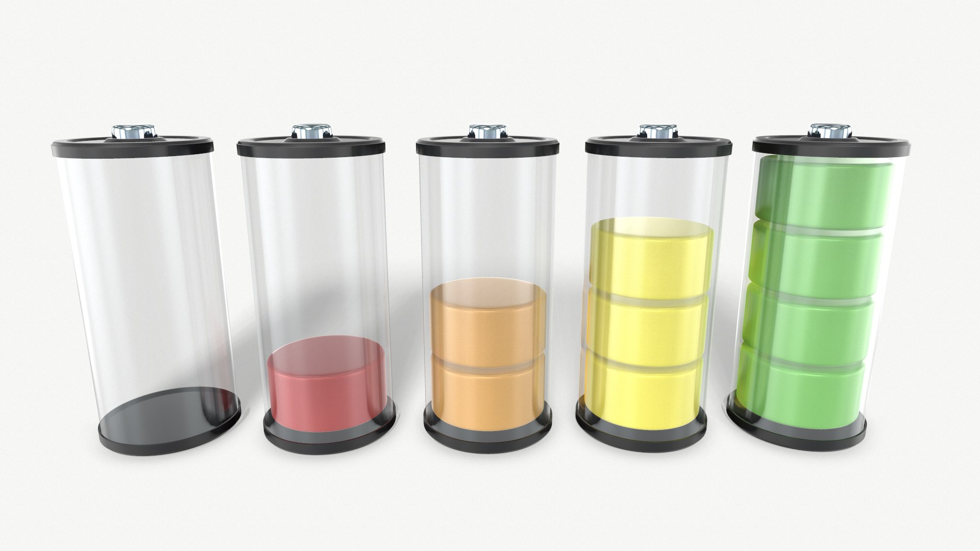 3D battery icon model - TurboSquid 1591877