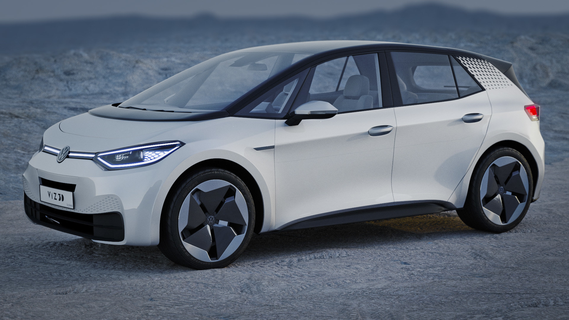 Volkswagen id3 3 3D model - TurboSquid 1592060