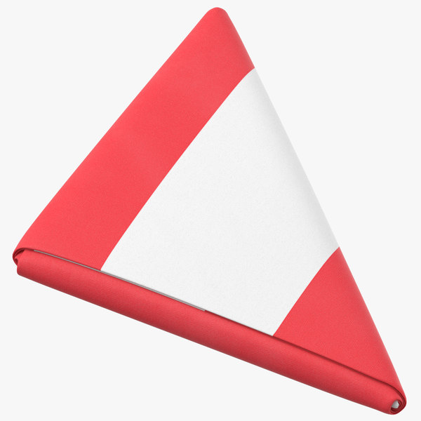 Flag folded triangle australia 3D model - TurboSquid 1573473