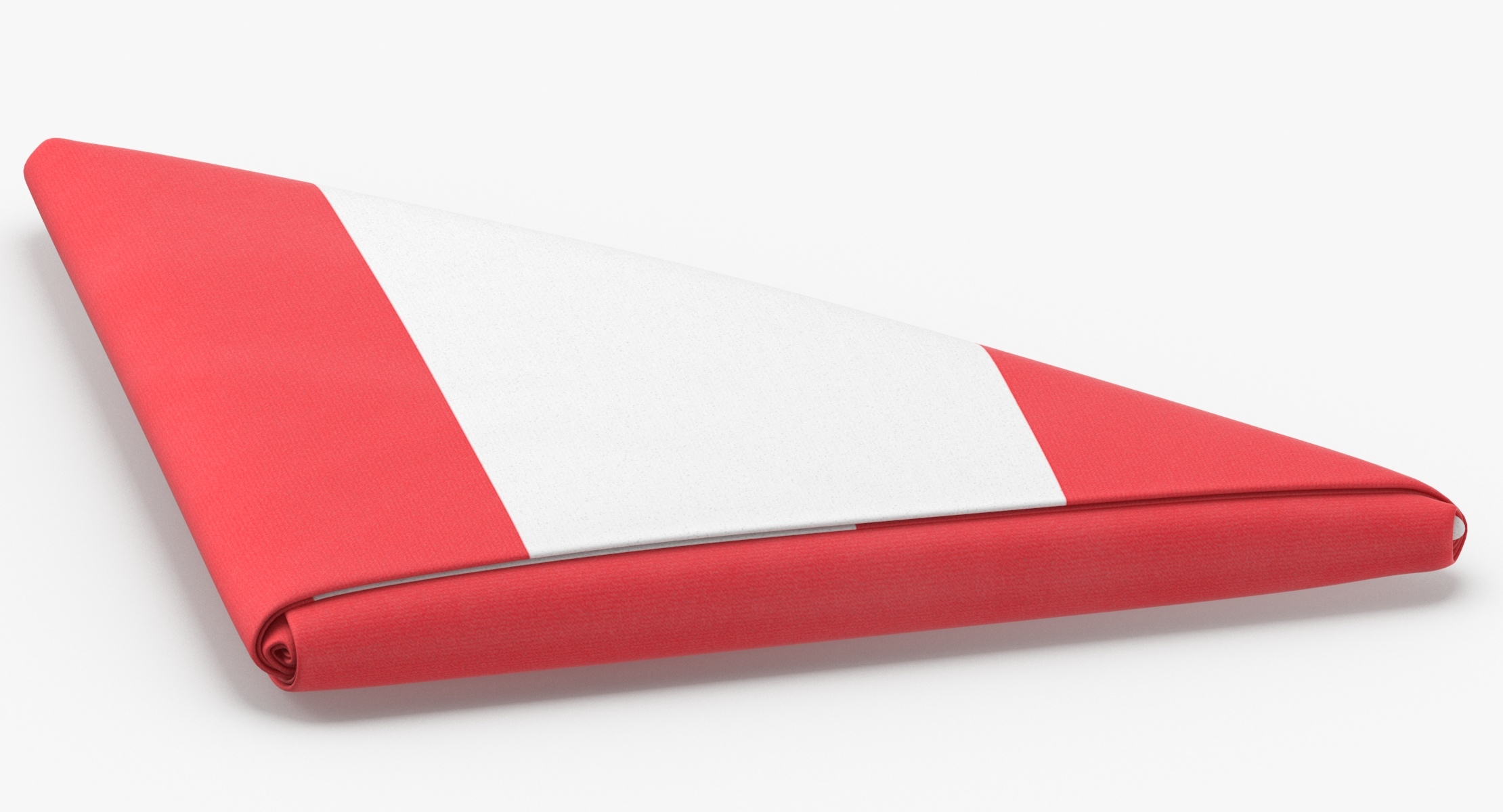 Flag folded triangle australia 3D model - TurboSquid 1573473