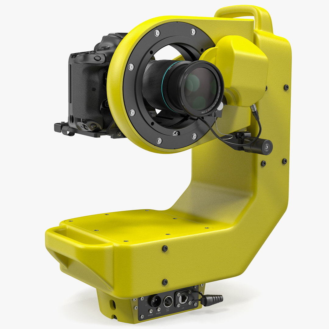 modèle 3D de Robotic Camera System with Digital Cam Rigged - TurboSquid ...