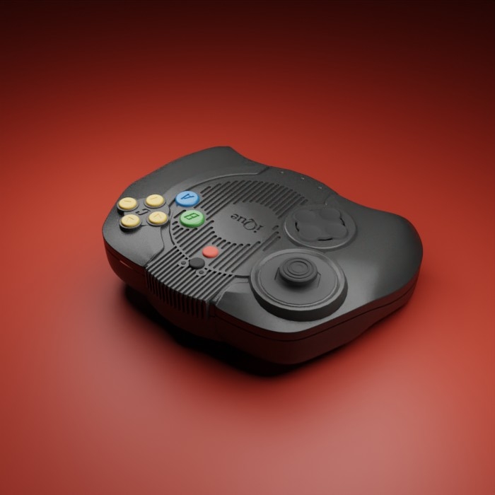 Consoles de videogame doméstico Nintendo iQue Player Modelo 3D ...