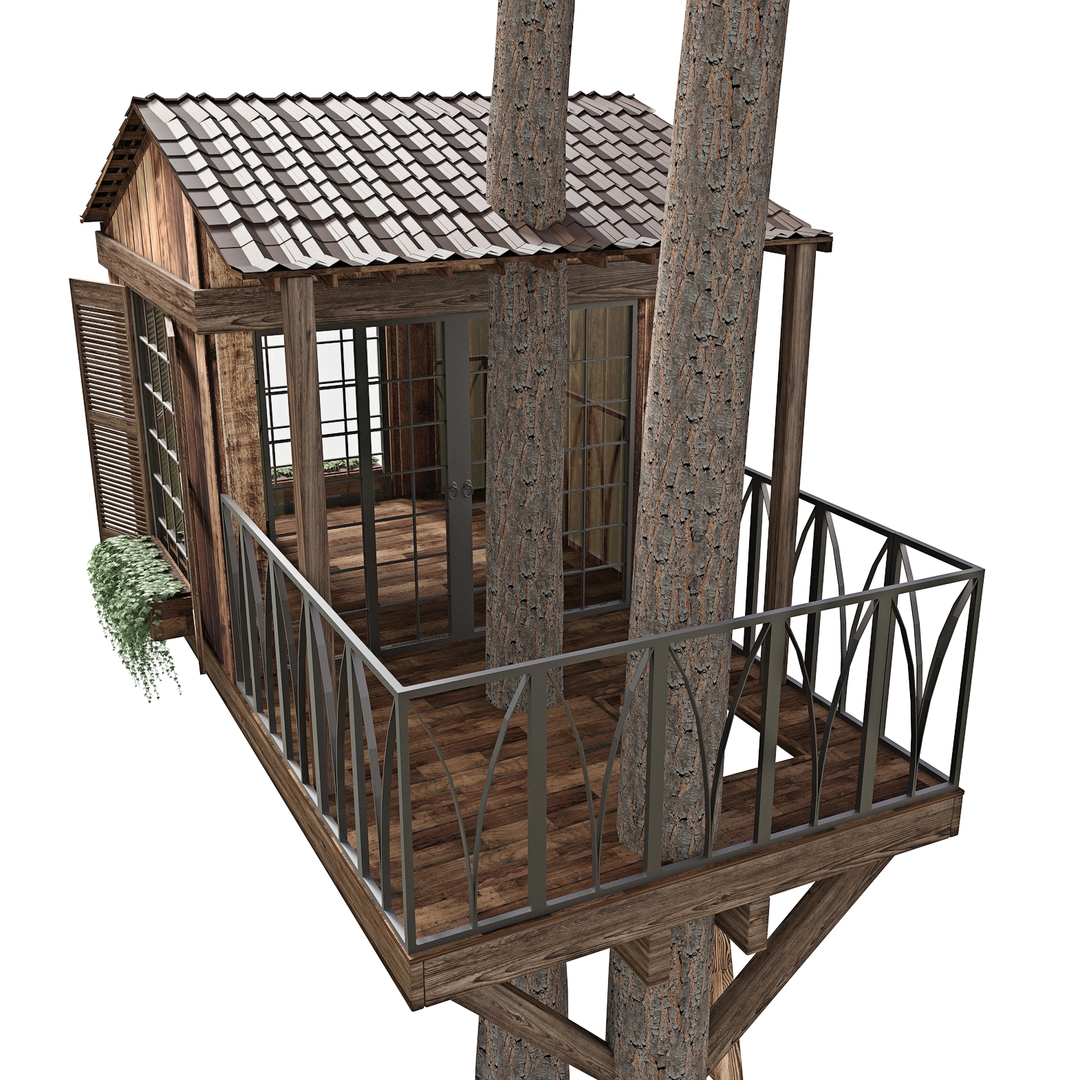 3D tree house - TurboSquid 1592746