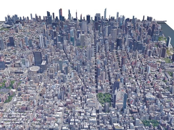 New york city manhattan model - TurboSquid 1592872