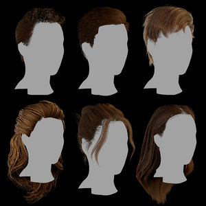 Hair 3D Models for Download | TurboSquid