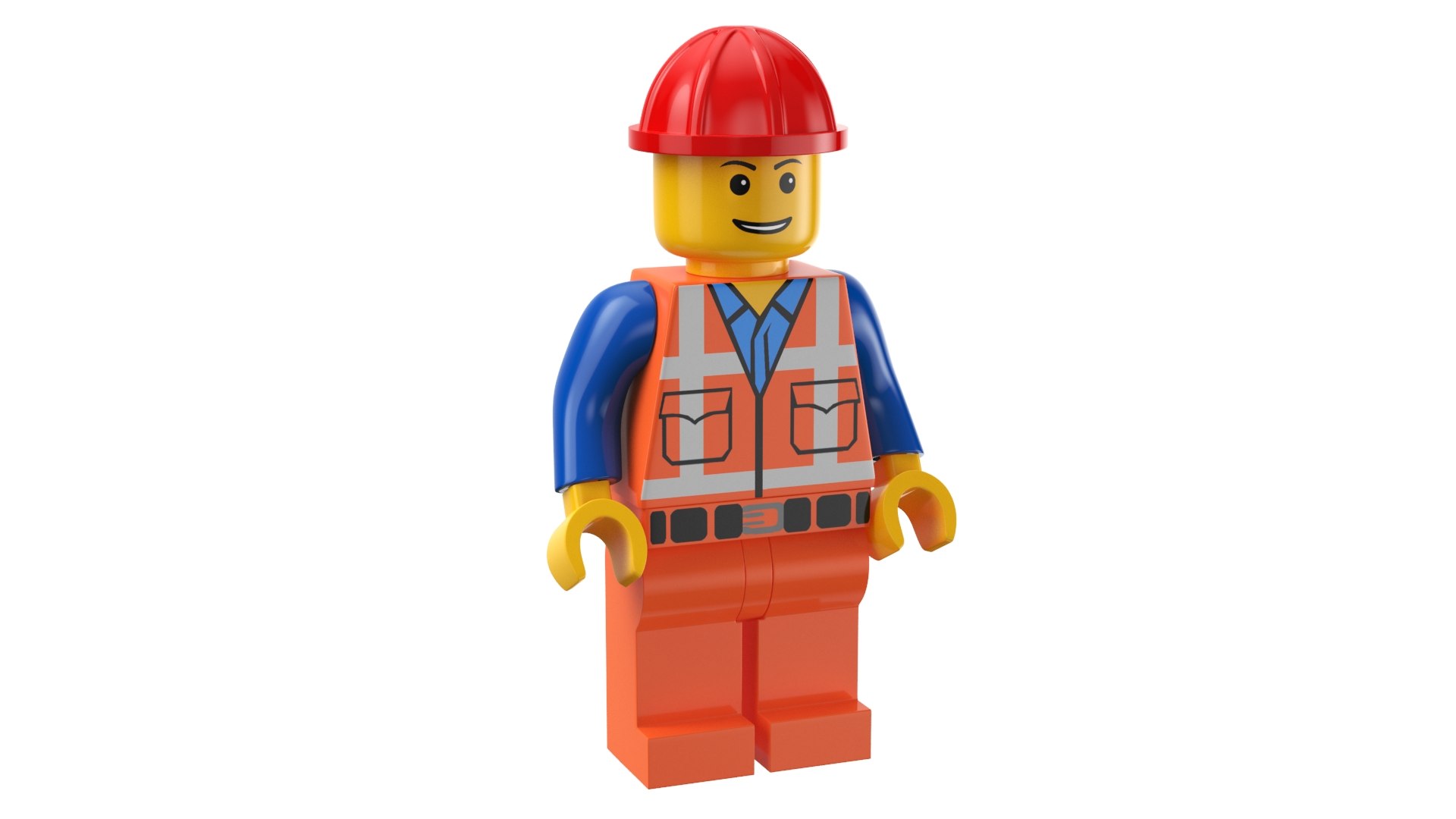 LEGO Worker Man3D模型 - TurboSquid 1593152