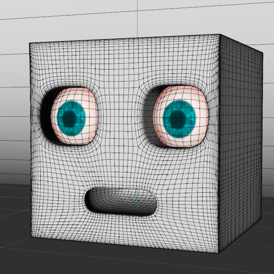 Free face rigged cube 3D model - TurboSquid 1593163