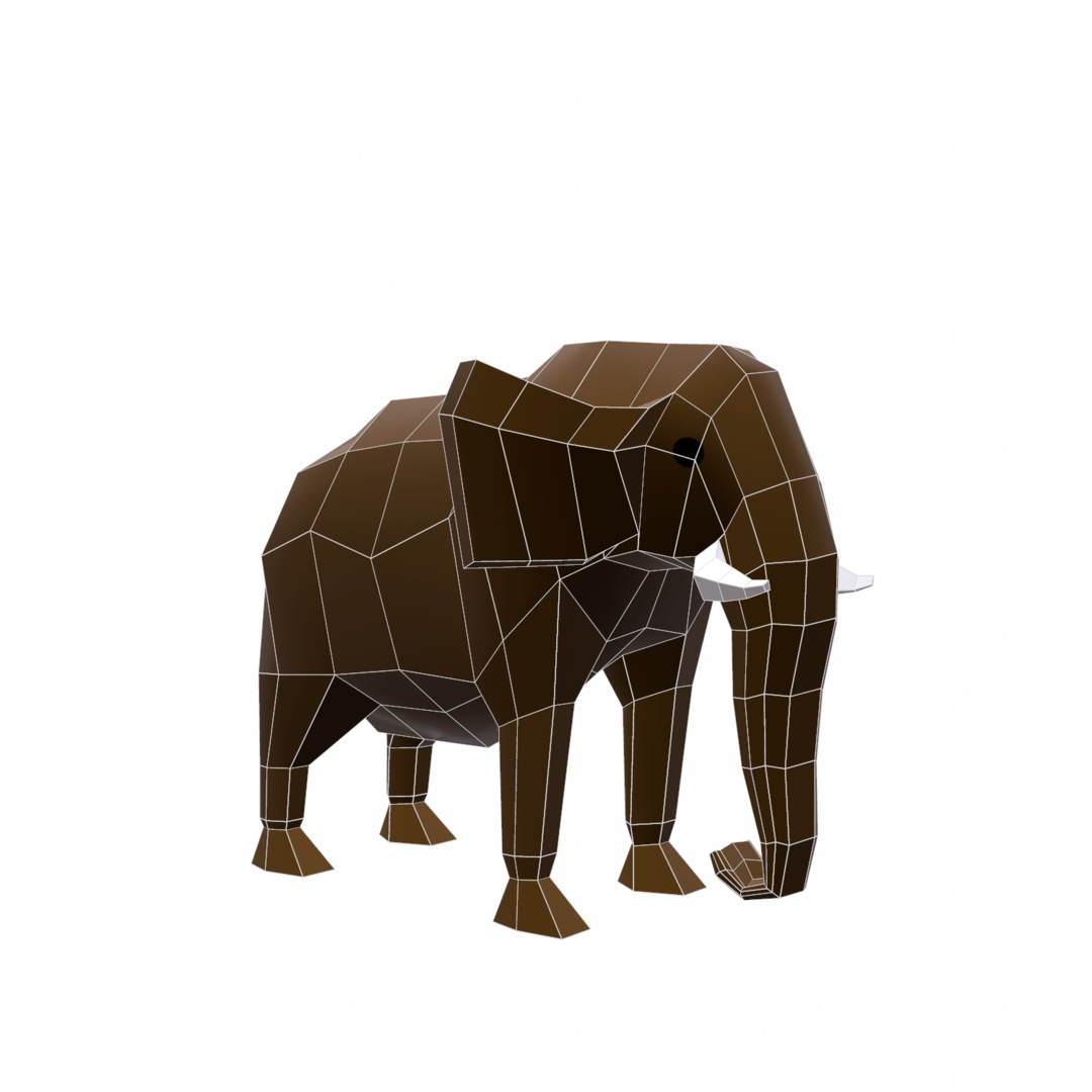Elephant model - TurboSquid 1553911