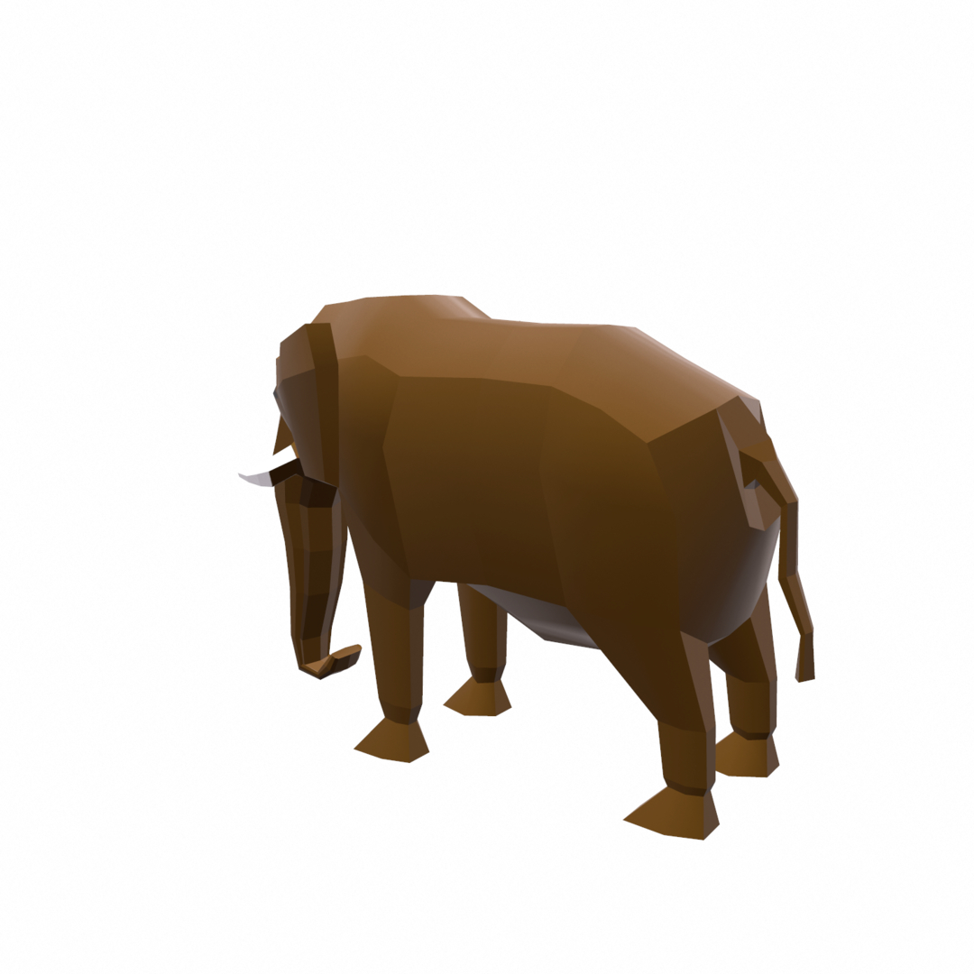 Elephant model - TurboSquid 1553911