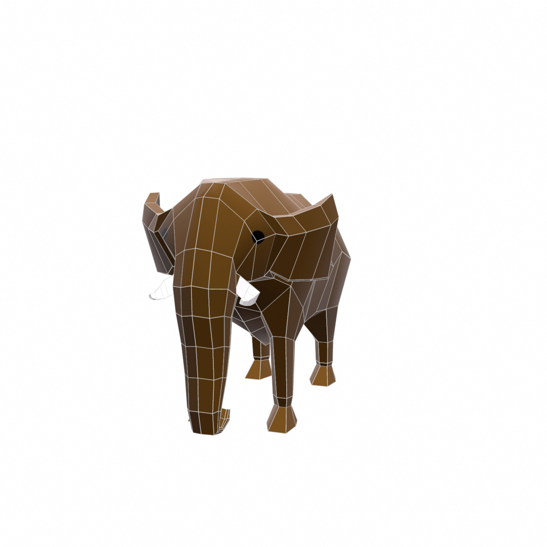 Elephant model - TurboSquid 1553911
