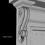 3D classical window frame pedestal - TurboSquid 1593218