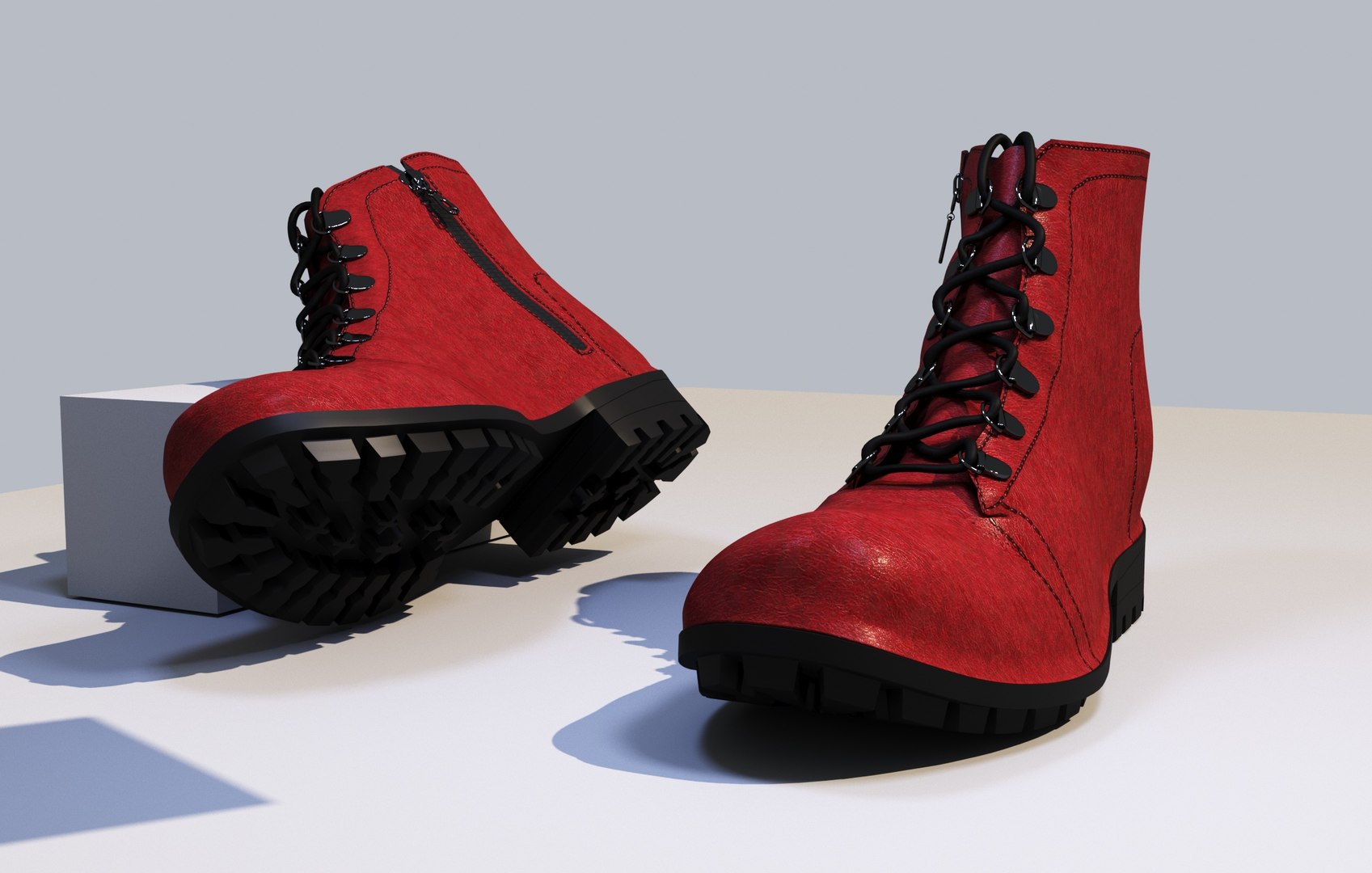 3D women boots model - TurboSquid 1593271