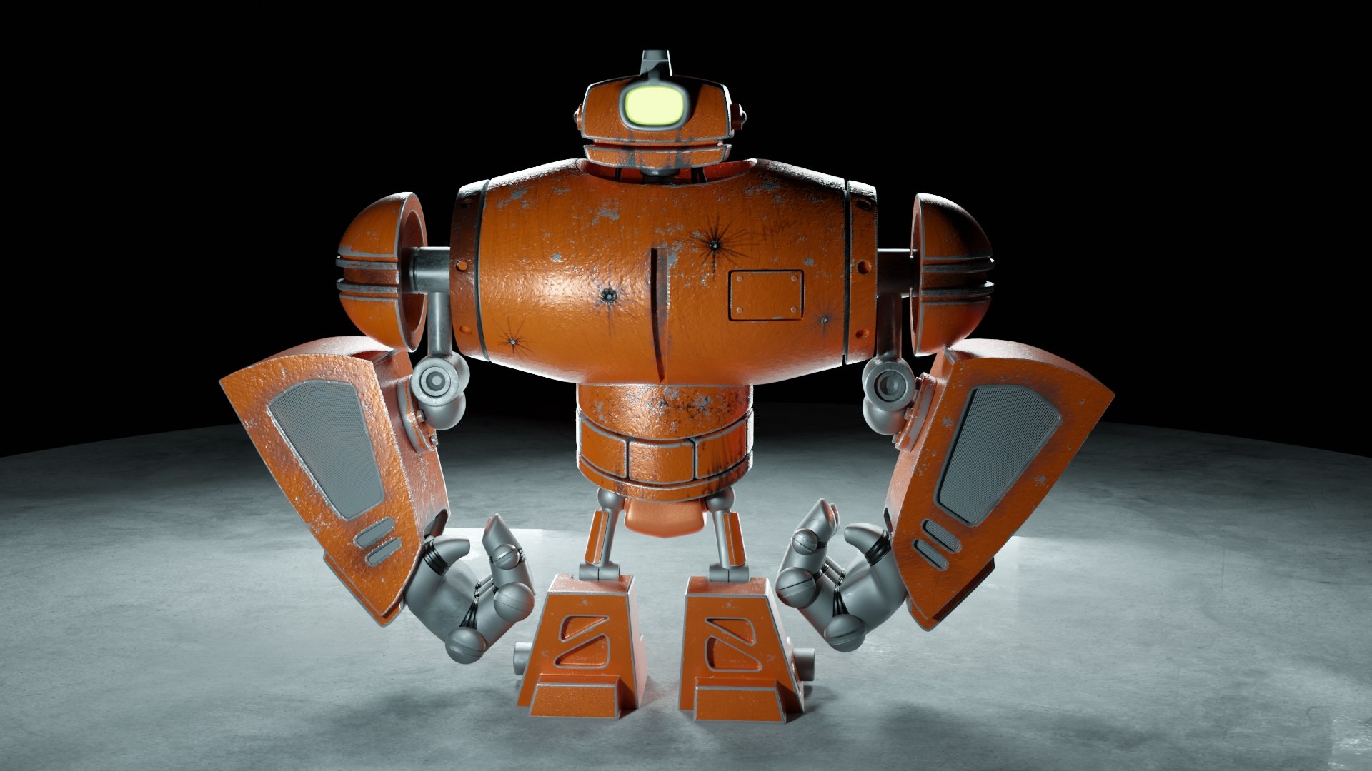 Robot cyclop 3D model - TurboSquid 1588487