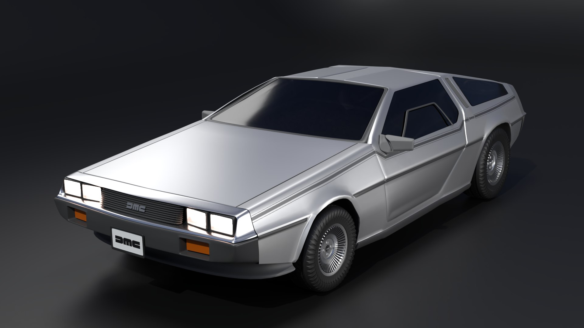 3D модель Delorean DMC-12 - TurboSquid 1560622