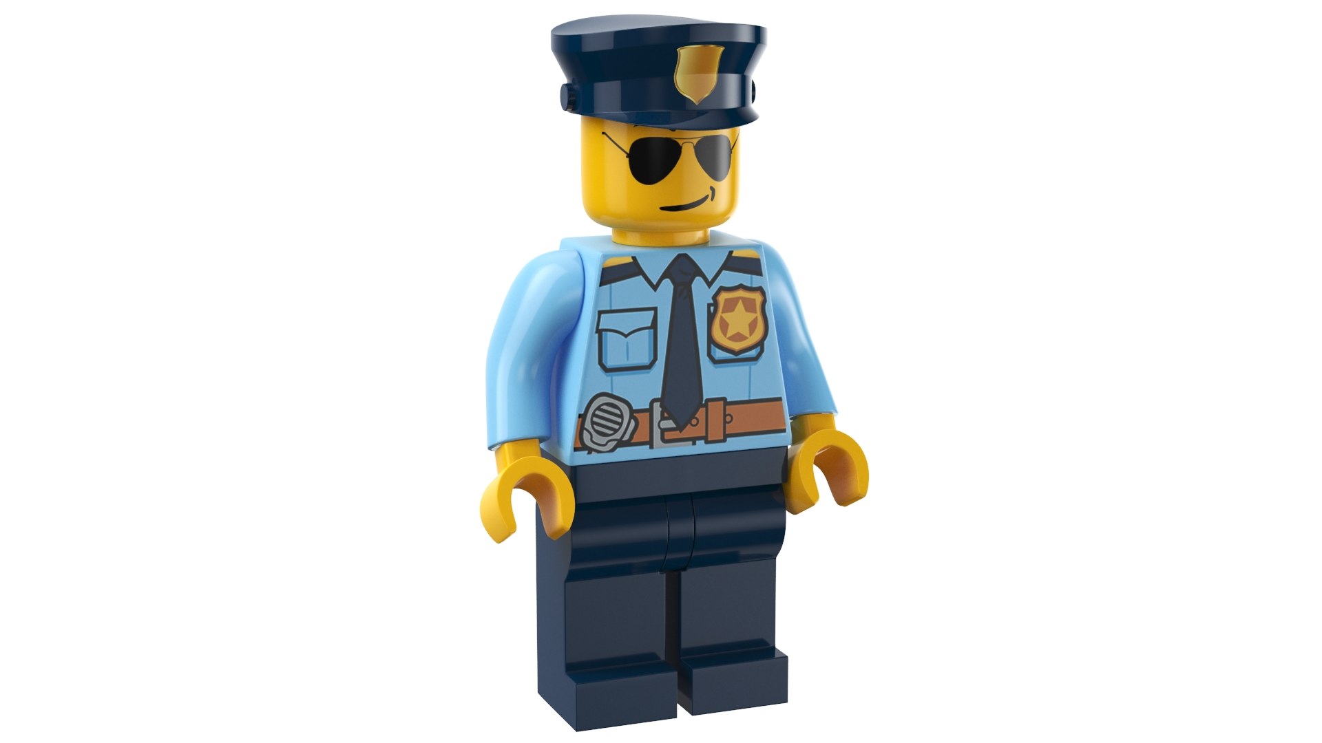 Lego Police Officer Modelo 3D - TurboSquid 1593520