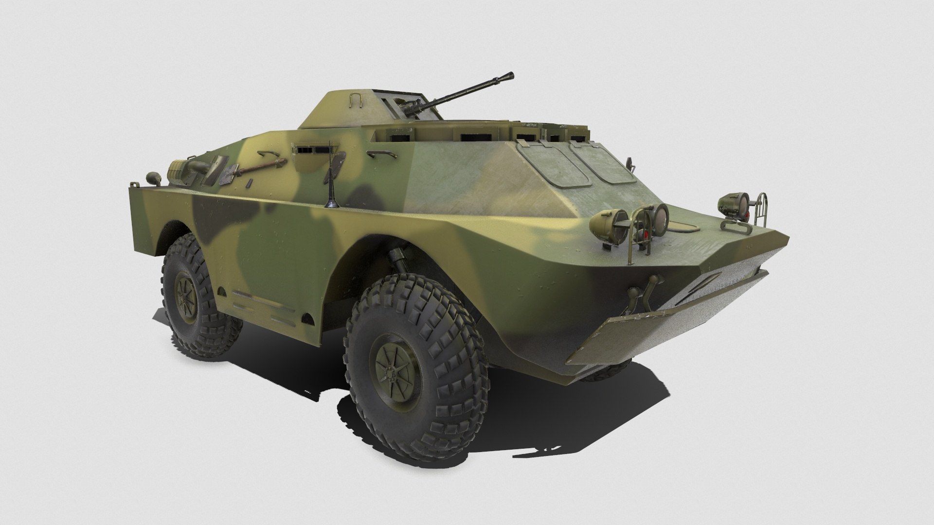 Brdm-2 brdm 3D model - TurboSquid 1593538